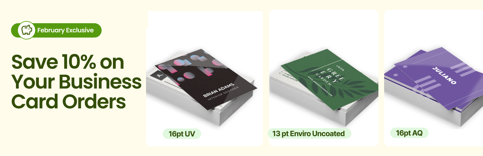 February Monthly Promotion